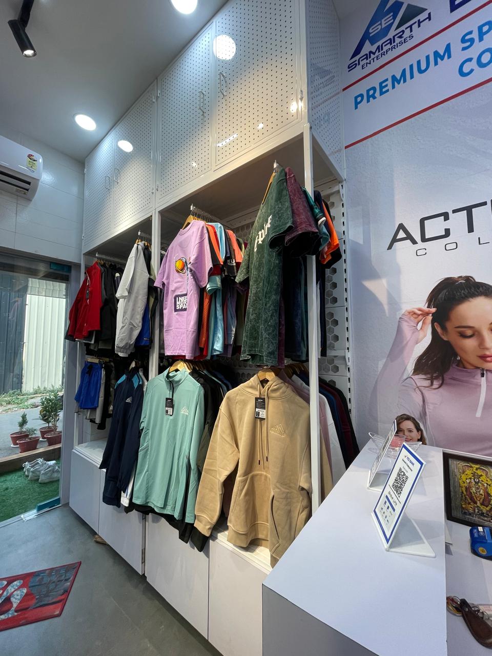 Contemporary Sports Store Layout